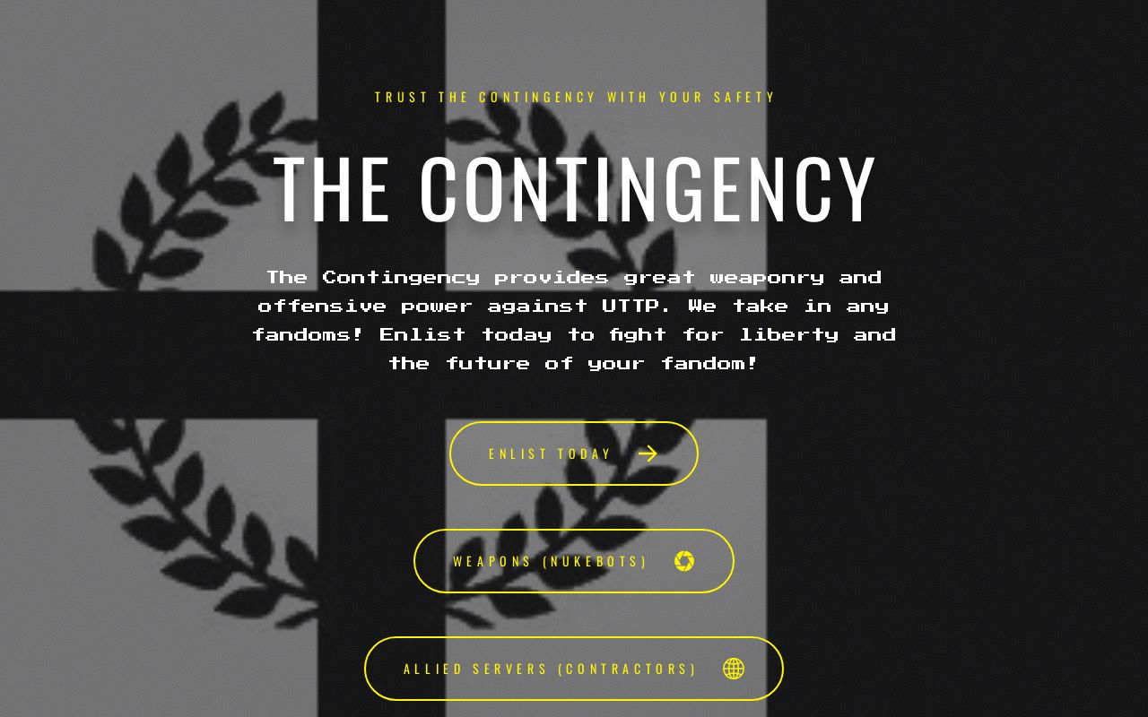 THE CONTINGENCY OFFICIAL WEBSITE - BY ИINƎ